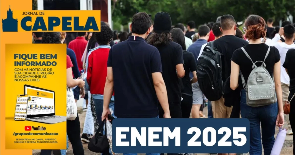 Edital do Enem 2025 é publicado; veja datas e regras do exame - Jornal de Capela